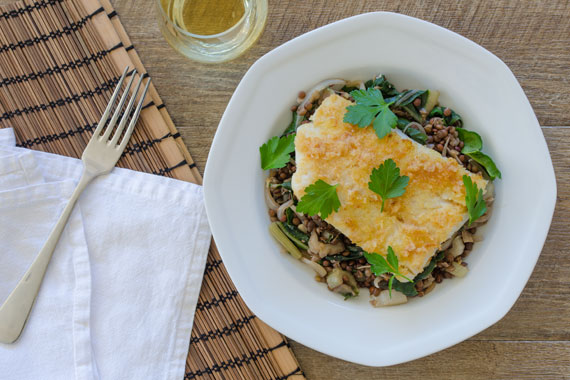 Fish Meunière with Moroccan Spiced Lentils & Silverbeet – You Plate It ...