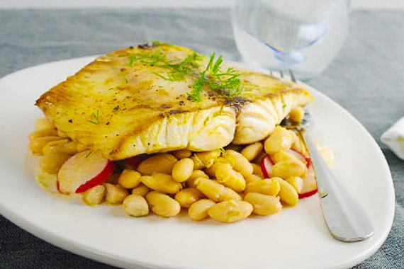 Fresh WA Fish with Brown Butter Sauce & Bean and Radish Salad – You ...