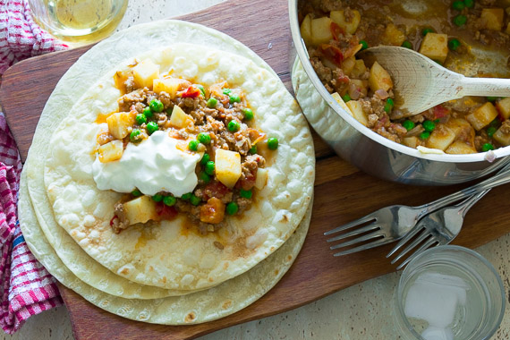 Bombay Lamb Chapati Wraps – You Plate It: Dinnertime Meal Kits Made ...