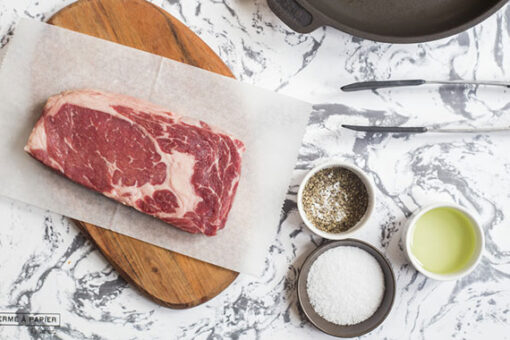 300g Scotch Fillet Steak (Thick-Cut) – You Plate It: Dinnertime Meal ...